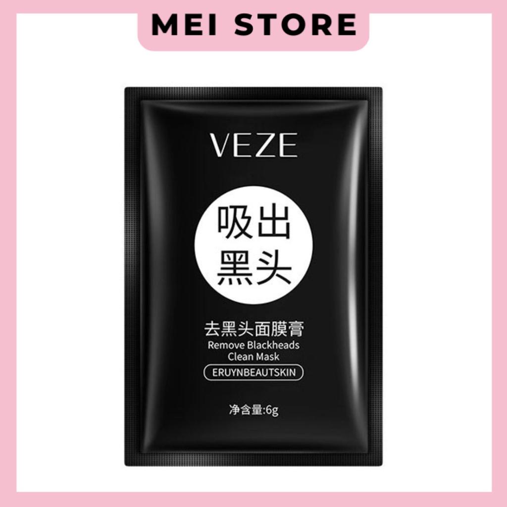 Miếng Gel Lột Mụn Mũi VEZE Remove Blackheads Clean Mash 6g | Shopee ...