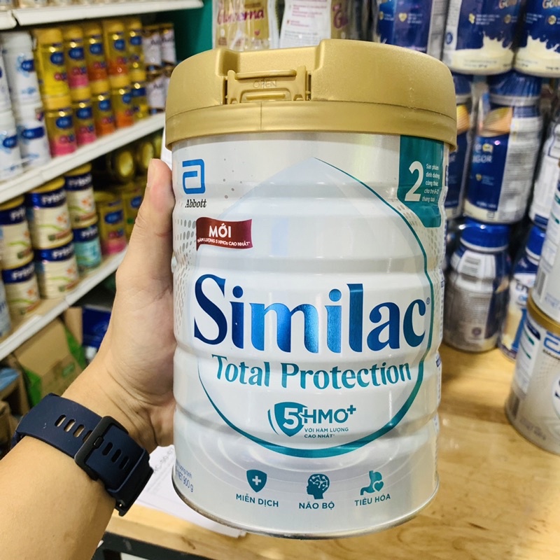 Sữa bột Abbott Similac Total Protection 900G (đủ số và cho bé sinh mổ ...