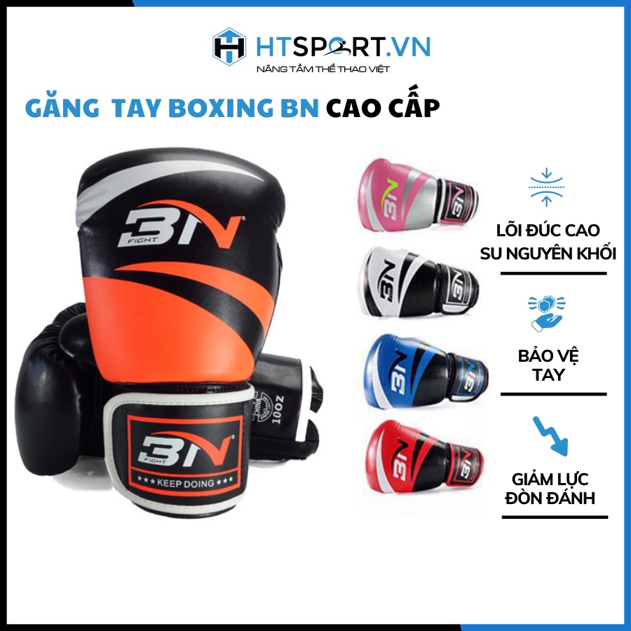 Găng Tay Boxing, Bao Tay Đấm Bốc Quyền Anh MMA BN Cao Cấp Đủ Màu Đủ ...