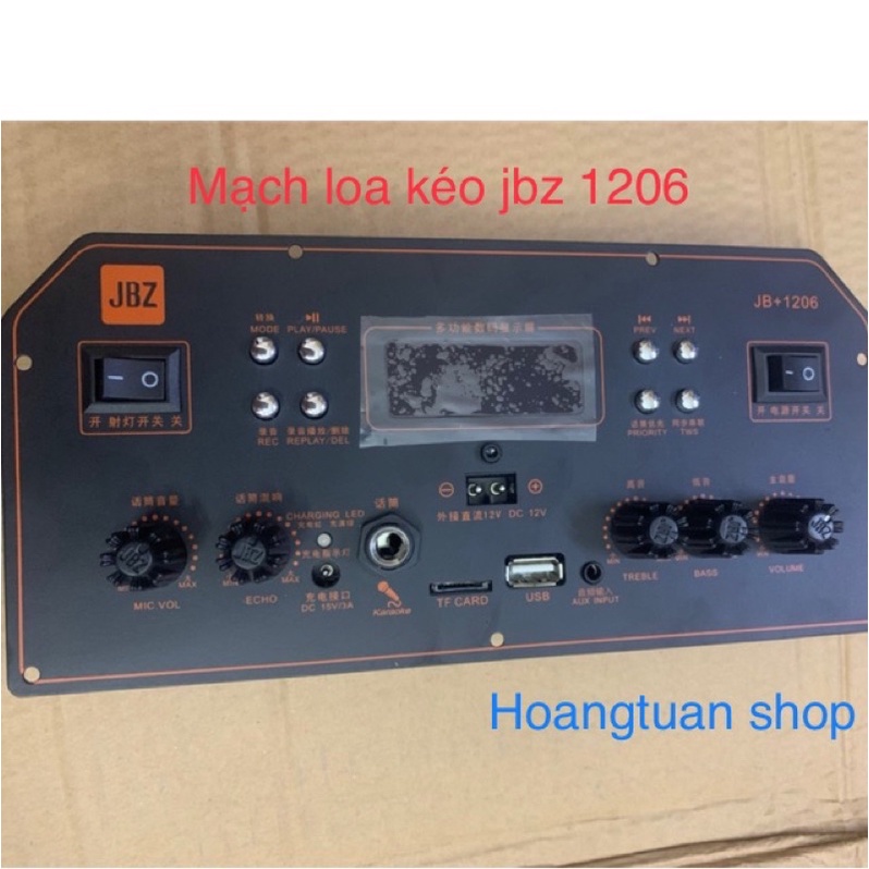 Mạch loa kéo JBZ 1206 1006 0806( ko bao gồm mạch micro). | Shopee Việt Nam