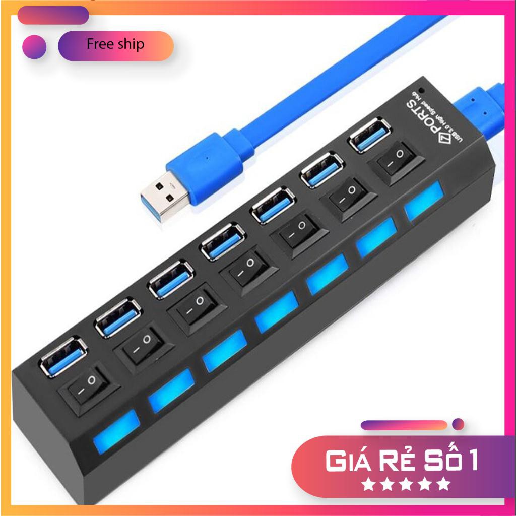 HUB USB 7 PORT CAO CẤP | Shopee Việt Nam