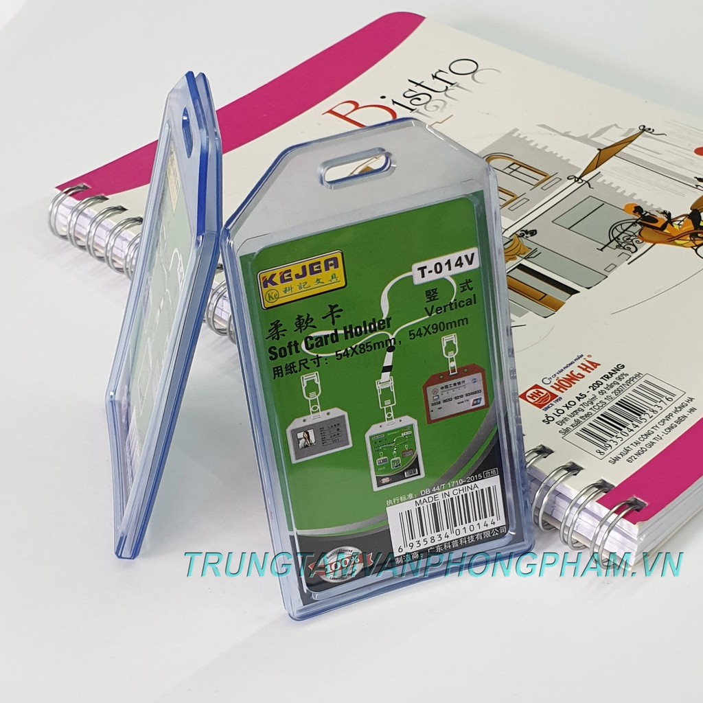 Bao thẻ bảng tên ngang / đứng nhựa dẻo T 014H T 014V | Shopee Việt Nam