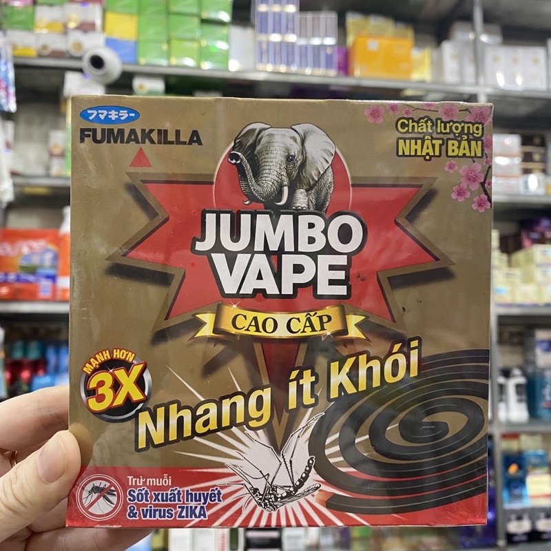 Nhang Jumbo 3X ít khói cao cấp hộp 10 khoanh | Shopee Việt Nam