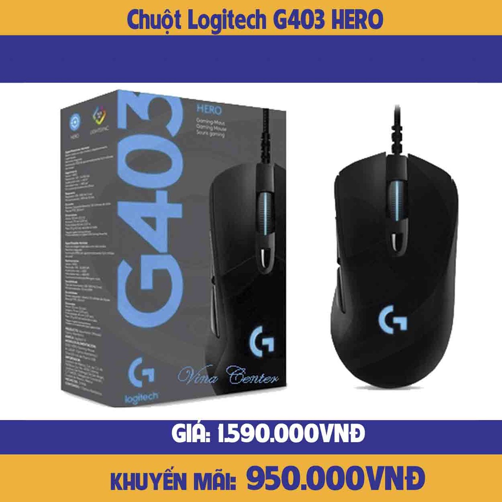 Chuột Logitech G403 HERO | Shopee Việt Nam