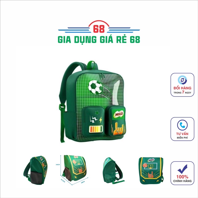 Balo milo-Balo chống gù milo - hàng tặng khuyến mãi- Bền Đẹp Dày Dặn ...