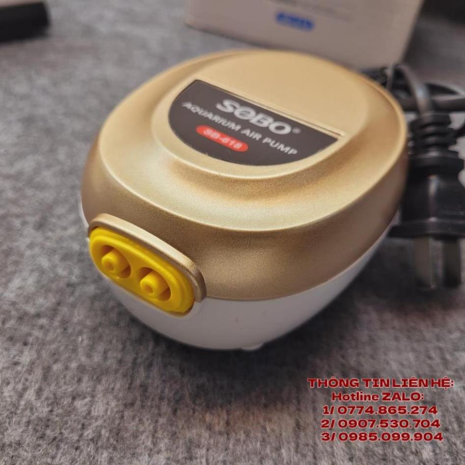 Máy Sủi Oxy 2 vòi Sobo SB-618 Công suất 3W | Shopee Việt Nam