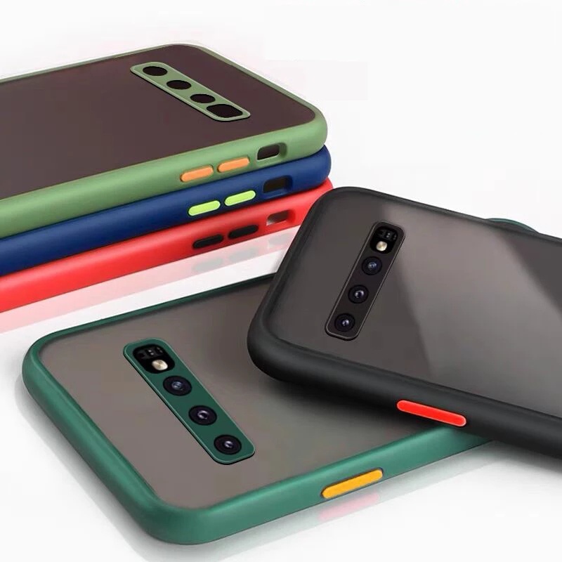 Ốp điện thoại cứng mặt nhám trong suốt chống sốc dành cho Samsung ...