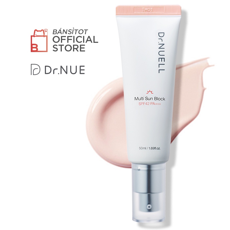 Kem chống nắng hương đào Dr.Nuell MULTI SUN BLOCK 50ml SPF42PA ...