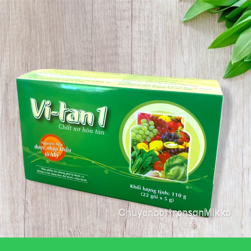 Chất xơ hoà tan VITAN1( hộp 22 gói 5g ) | Shopee Việt Nam