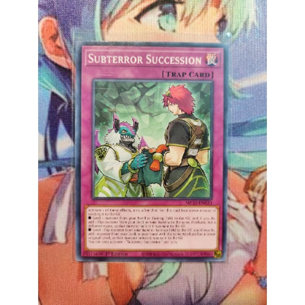 [FREESHIP] thẻ bài yugioh SUBTERROR SUCCESSION | Shopee Việt Nam