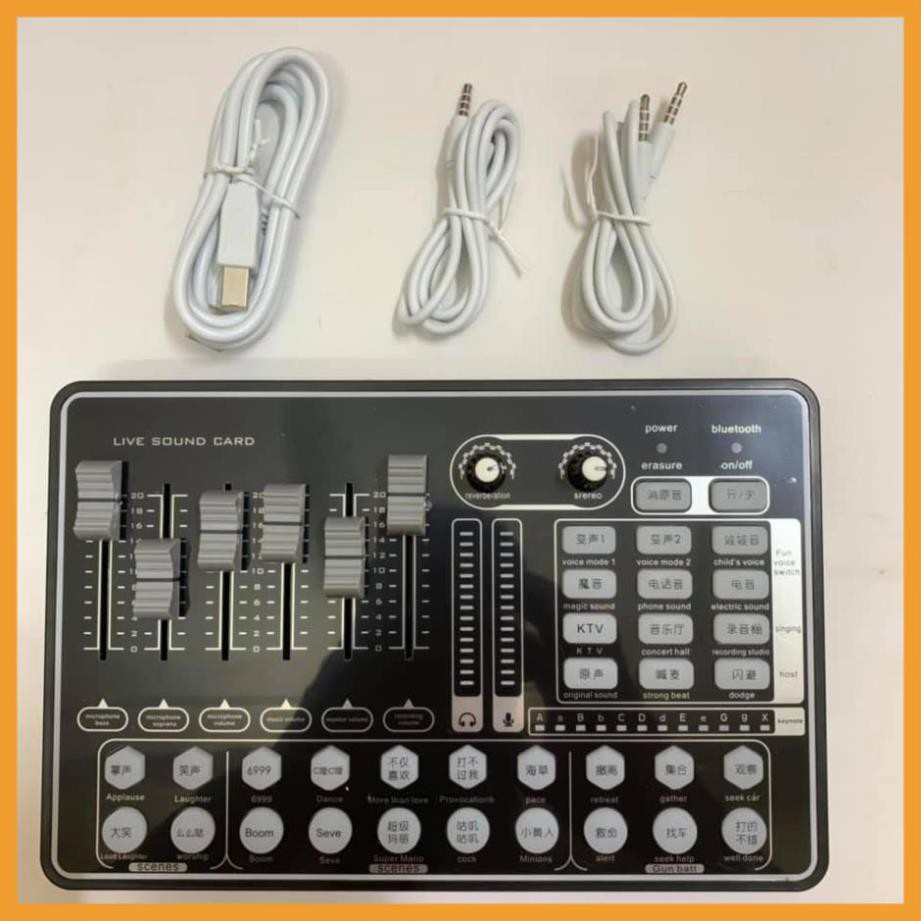 Sound card Mkai H9 có Bluetooth hay sound card k9 dòng có autu-tune ...