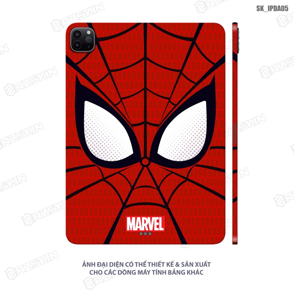 Miếng Dán Skin Marvel Spider Man IPad Pro/Air/Gen/Mini |SK_IPDA05| Chất ...