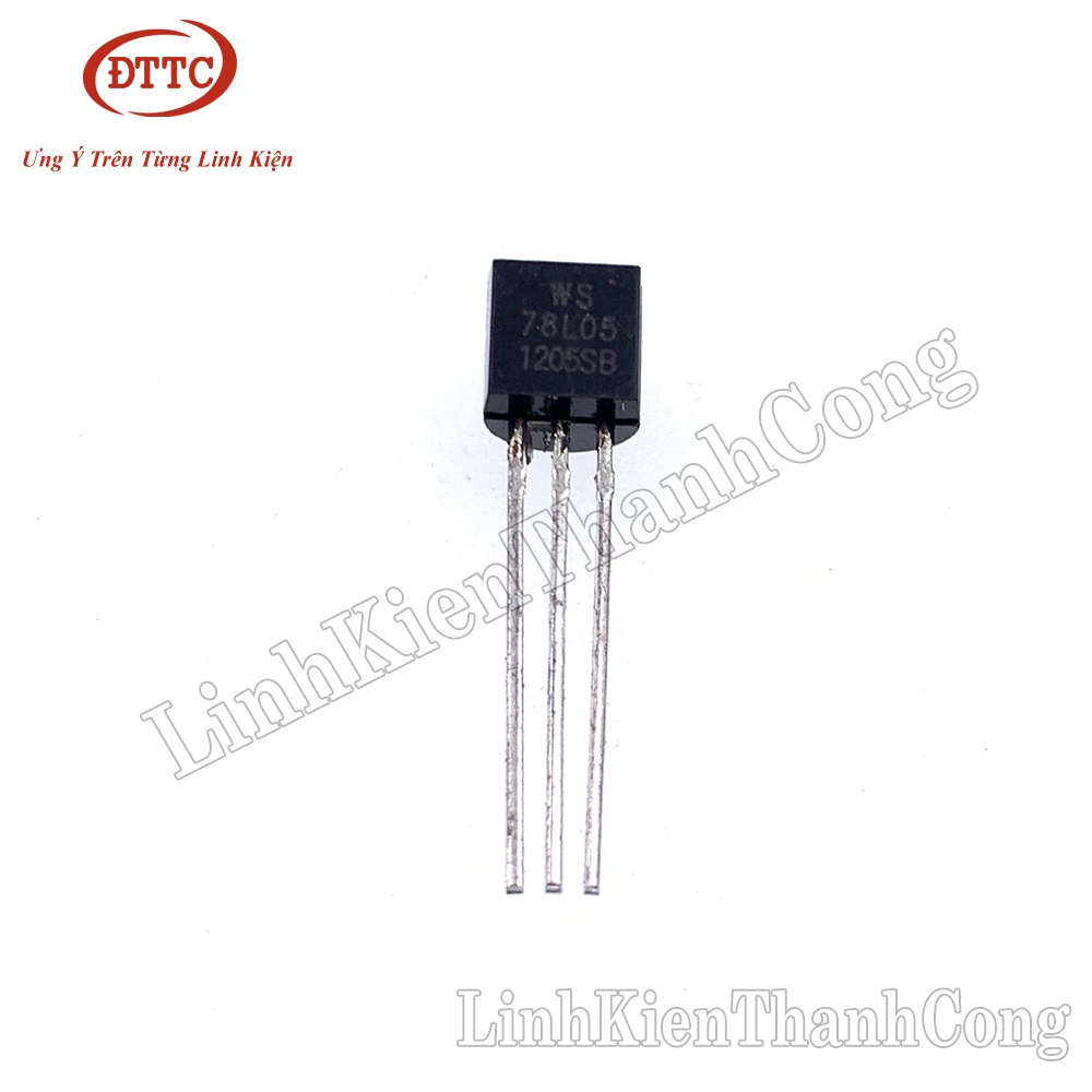 IC Nguồn Ổn Áp 78L05 5V 0.1A TO92 | Shopee Việt Nam