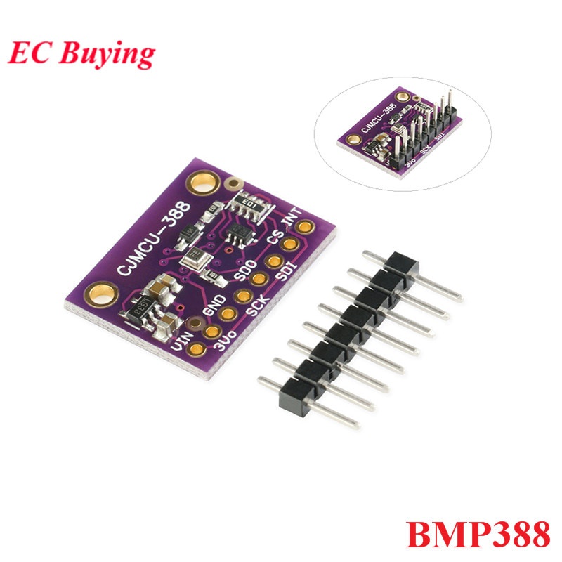 Mô Đun Cảm Biến Áp Suất Kỹ Thuật Số Bmp388 Cho Arduino Điện Tử Iic I2C Spi 24bit | Shopee Việt Nam