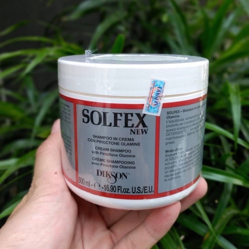 Dầu gội đầu công thức giảm gàu - dầu Dikson Solfex 500ml | Shopee Việt Nam