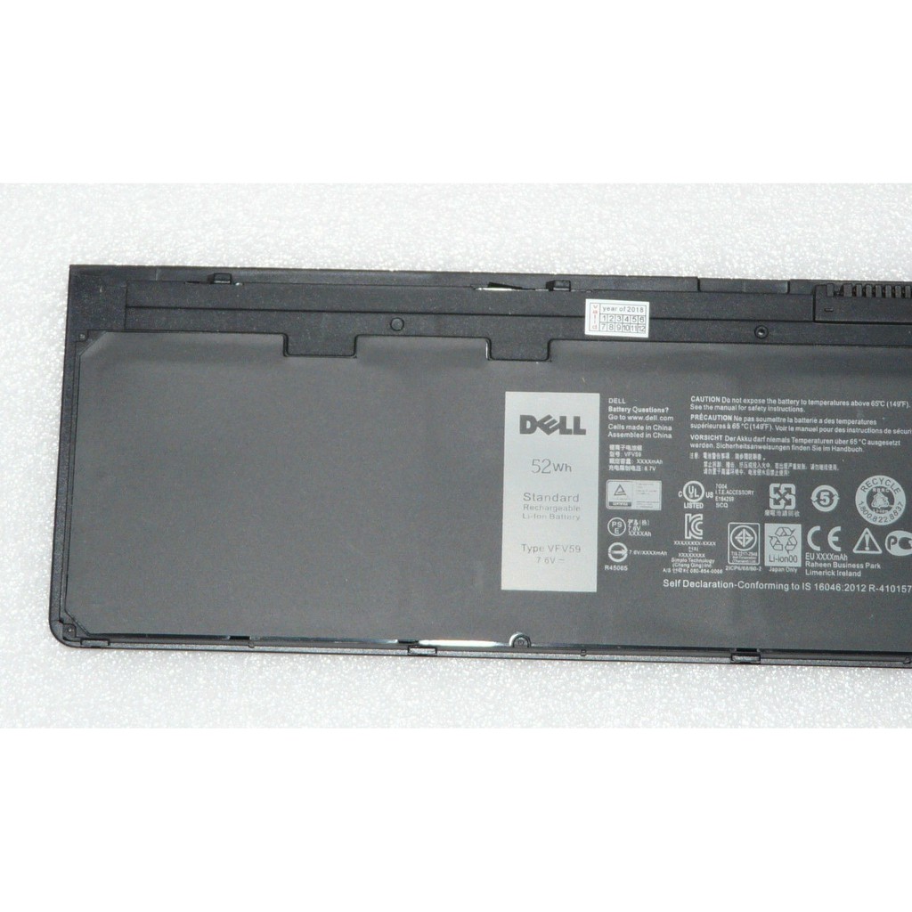 Pin LaptopDell Latitude E7240 E7250 Battery W57CV 0W57CV WD52H VFV59 ...