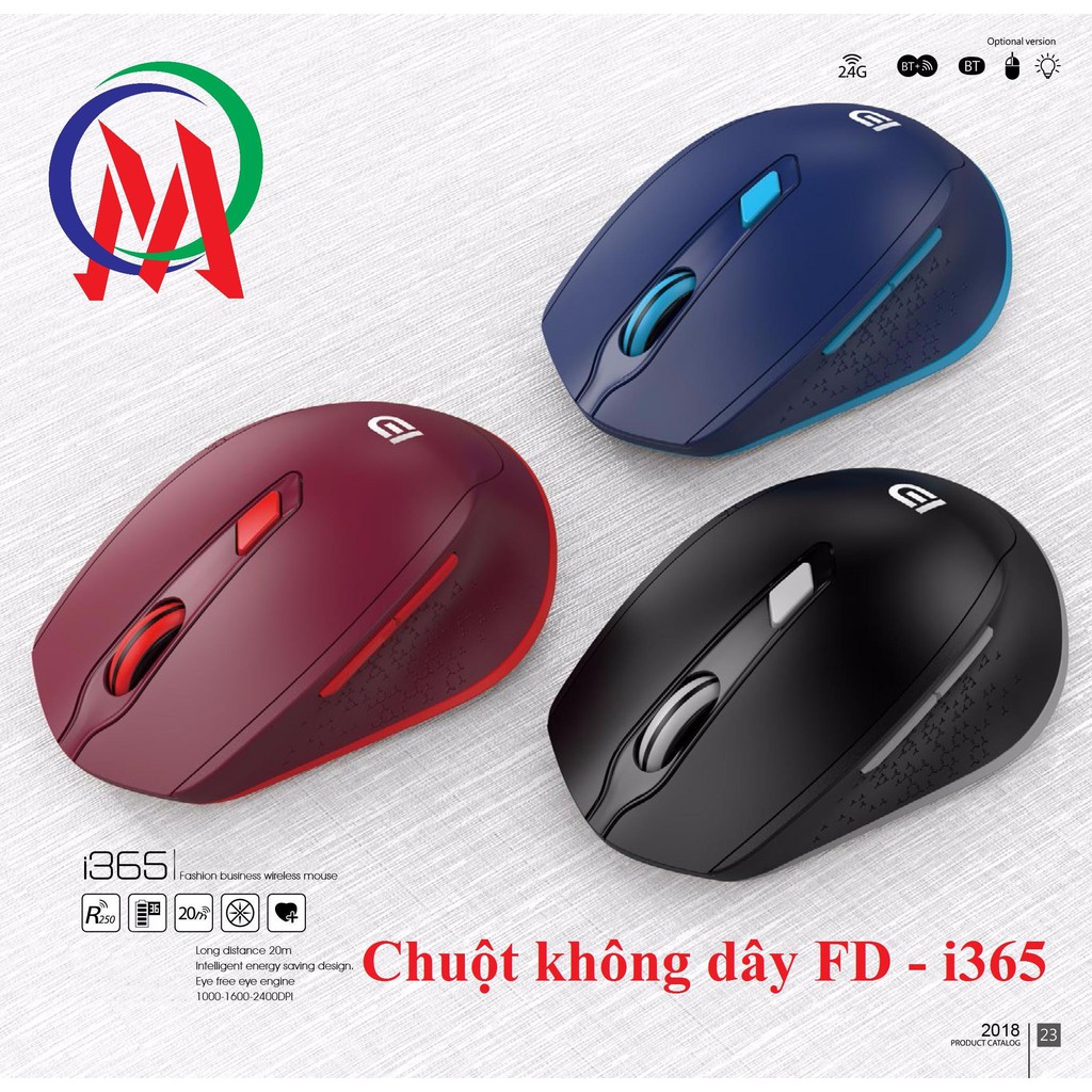 Chuột không dây FD - i365 | Shopee Việt Nam
