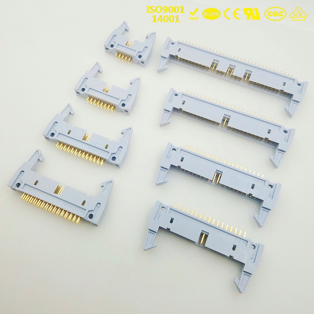 Connector IDE đực chân cẳm thẳng có DC2 mạ vàng 3U 2.54MM NEXTRON ĐỰC ...