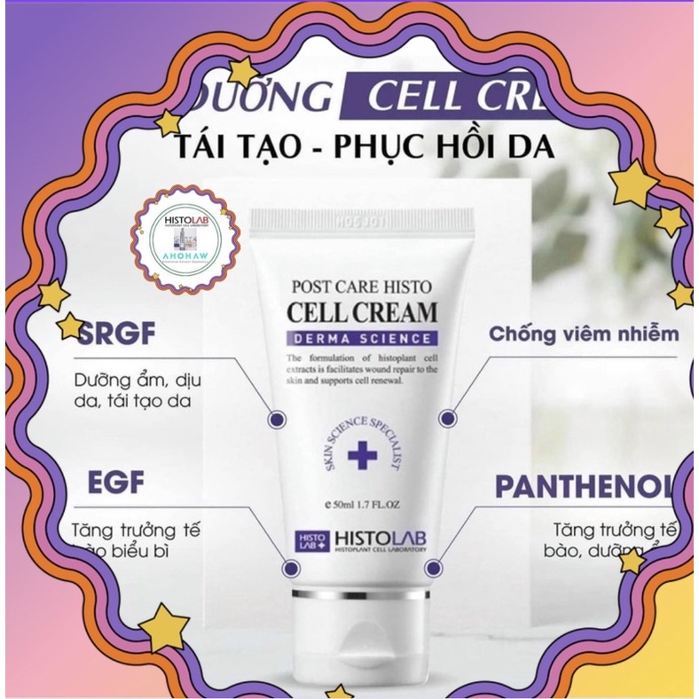 [Histolab] Kem Dưỡng Ph ục Hồi Da B5 - Post Care Histo Cell Cream | Shopee Việt Nam