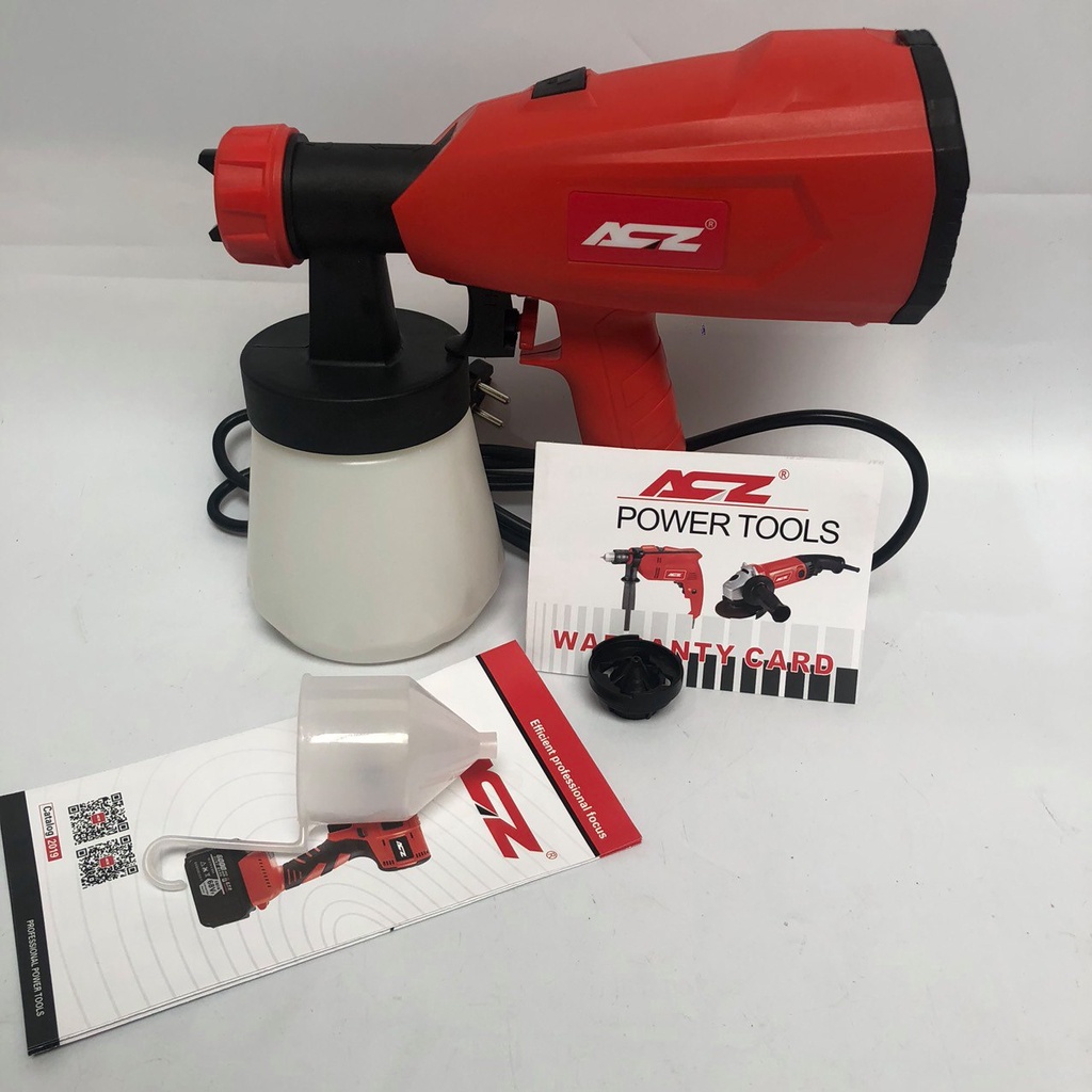 Súng phun sơn cầm tay dùng điện ACZ HH12A - Bình 800ml - Công suất 350W ...