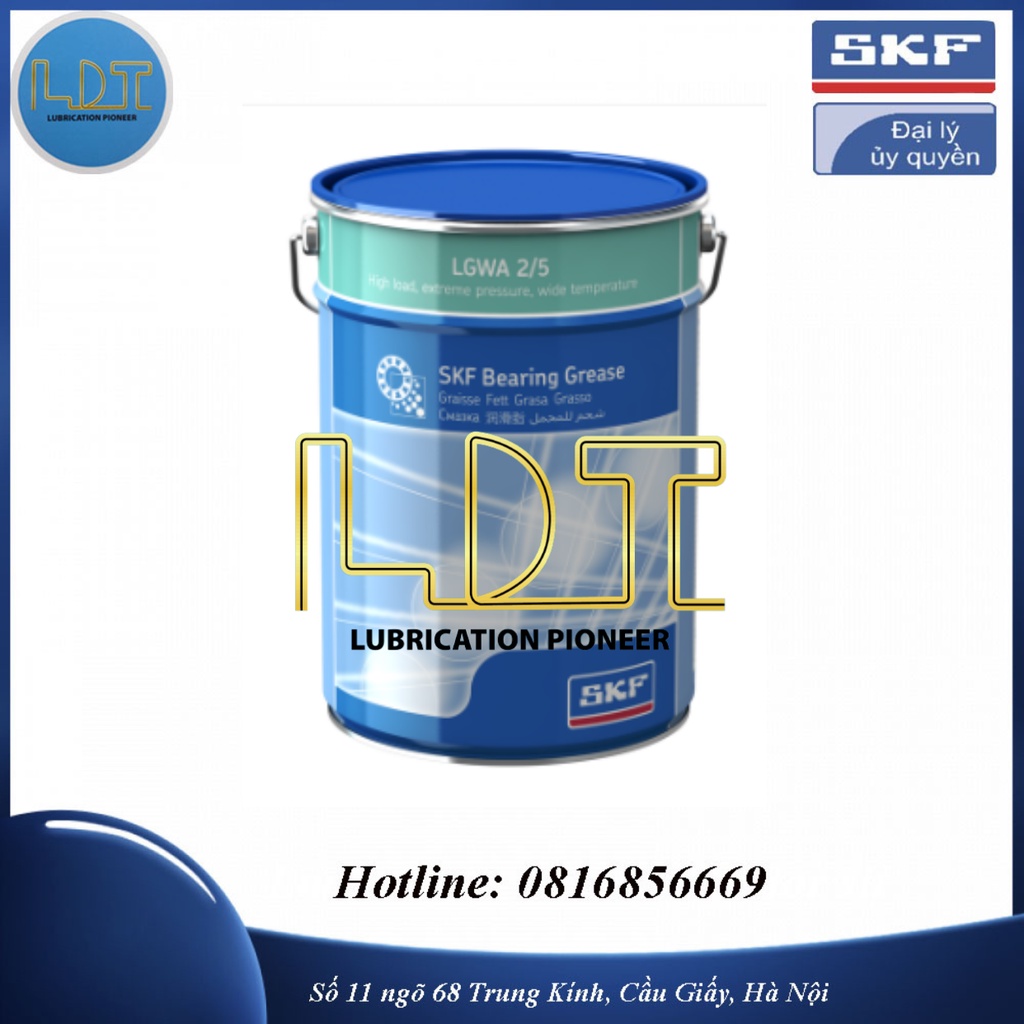 Mỡ bôi trơn SKF LGWA 2/5 (Chính hãng 100%) | Shopee Việt Nam