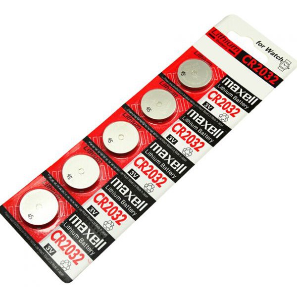 Pin CMOS Maxell CR2032 Lithium 3V (1 vỉ 5 viên) | Shopee Việt Nam