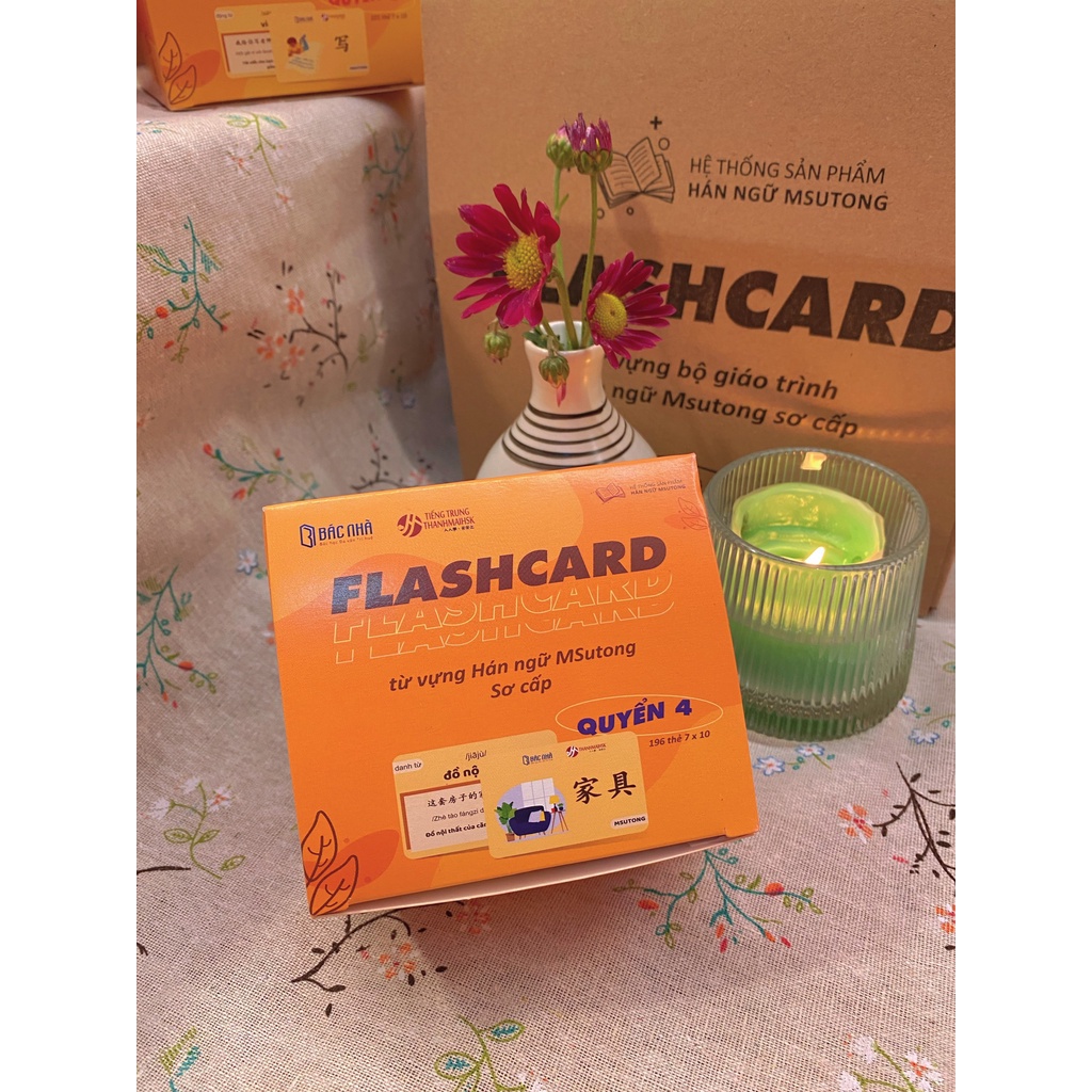 BỘ THẺ TỪ VỰNG CD FLASHCARD - GIÁO TRÌNH TIẾNG TRUNG MSUTONG | Shopee ...
