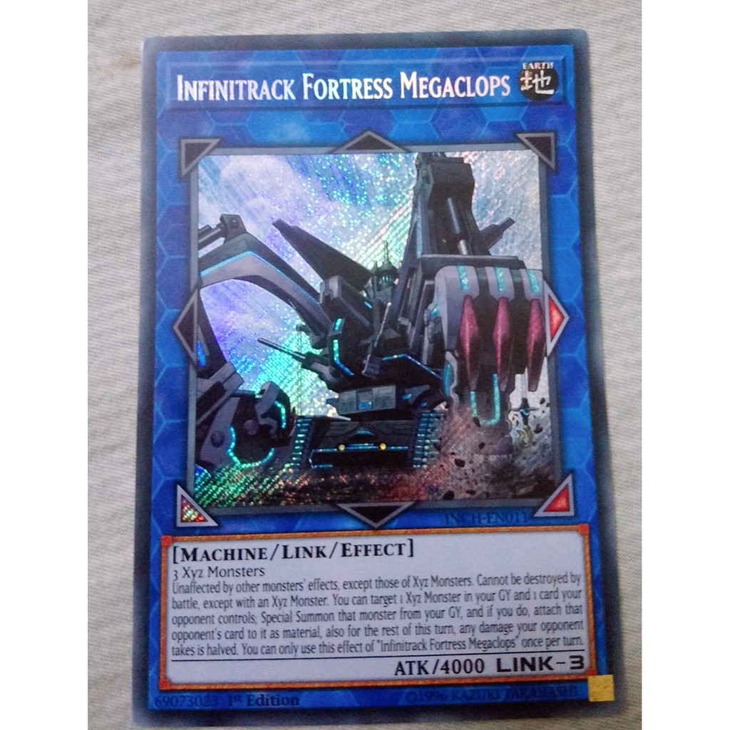 Yugioh - Infinitrack Fortress Megaclops lá bài link vô cùng hữu ích ...