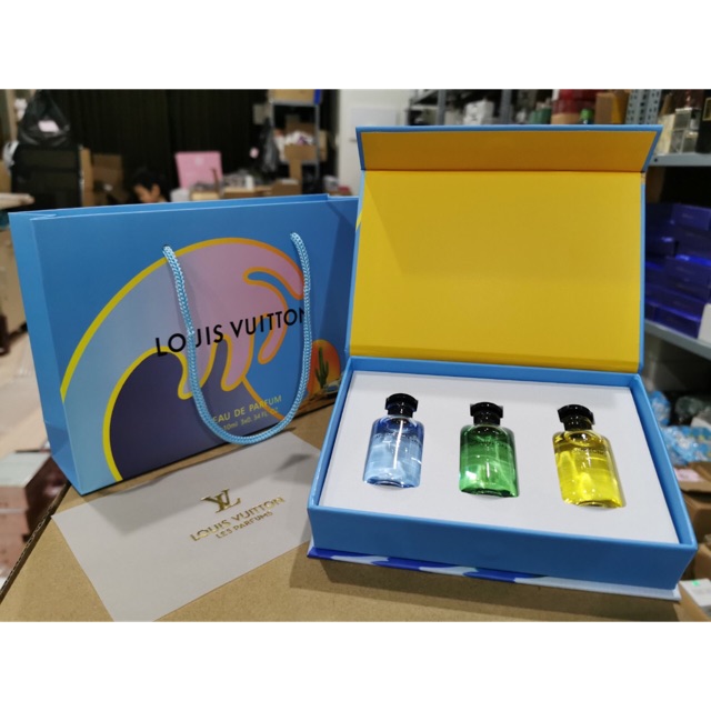Set Bộ Nước Hoa Louis Vuitton 3 chai / 10ml chai | Shopee Việt Nam