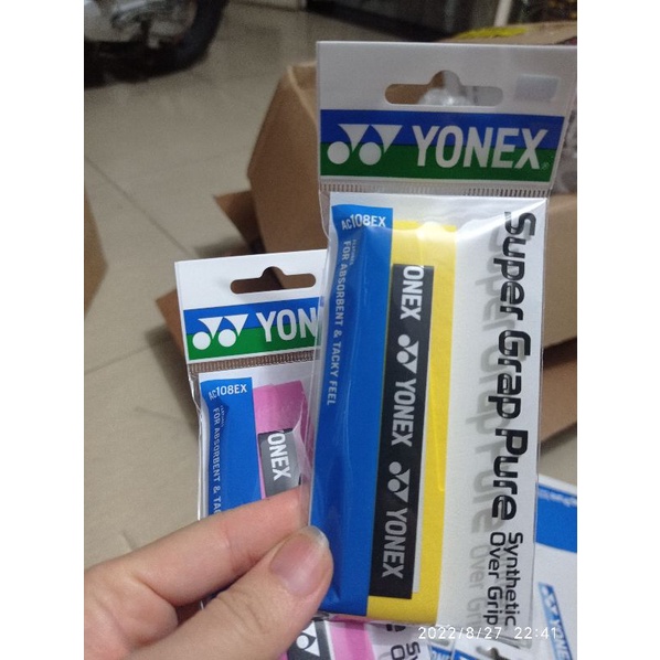 Quấn cán yonex chính hãng AC108EX, quấn cán vợt cầu lông | Shopee Việt Nam