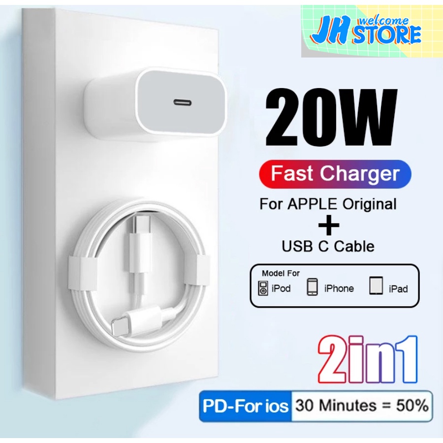 Củ Sạc Nhanh 20W 20W Pd Usb C Cho Iphone X 7 8 9 13 Pro Max 12 mini 11 Xiaomi mi 11 | Shopee ...
