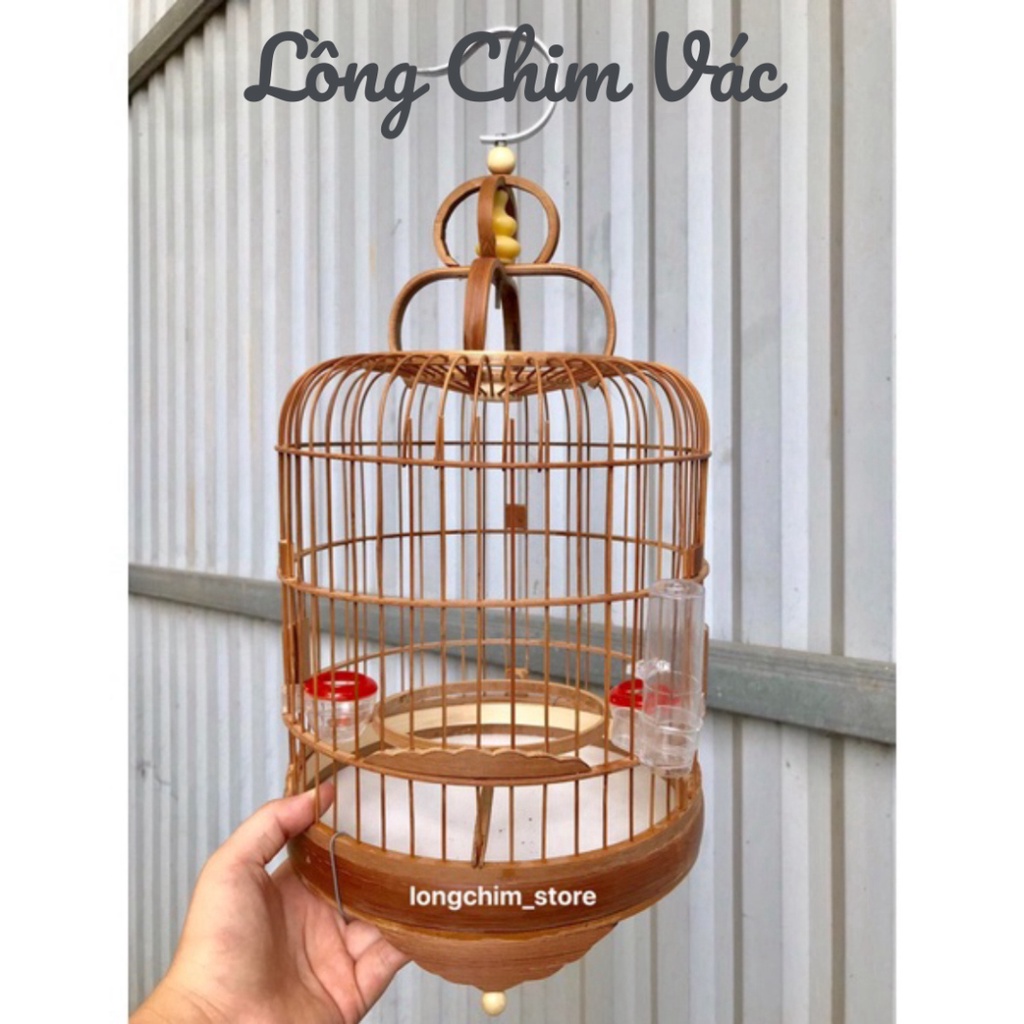 LỒNG KHUYÊN LÙN TRÚC XỬ LÝ CAO 28cm - Lồng Chim Vác | Shopee Việt Nam