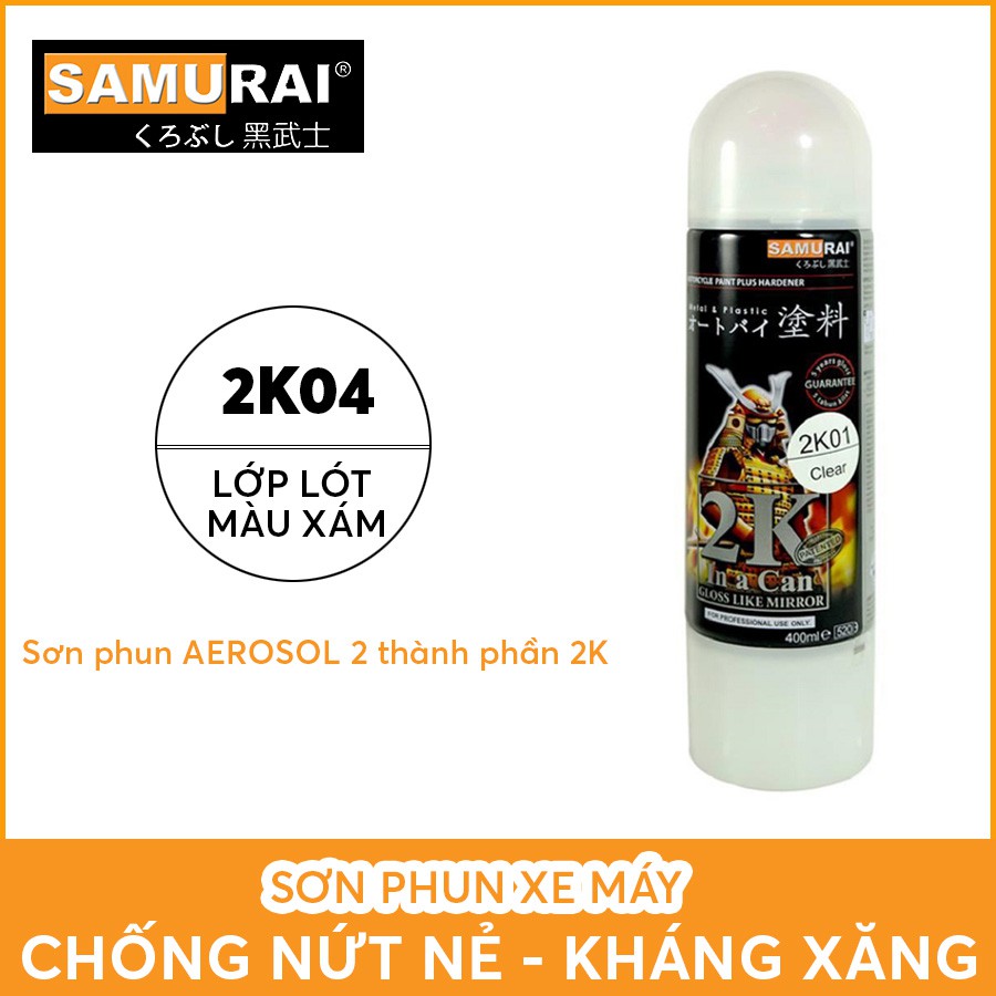 Sơn Samurai 2K - Lớp Lót 2K04 | Shopee Việt Nam