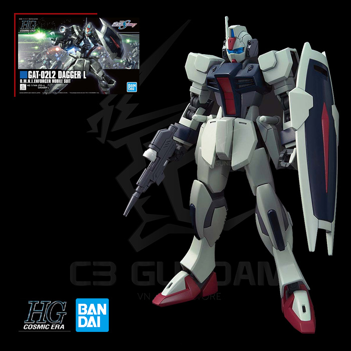 MÔ HÌNH LẮP RÁP GUNDAM BANDAI HG 237 1/144 DAGGER L HGCE GUNDAM SEED ...