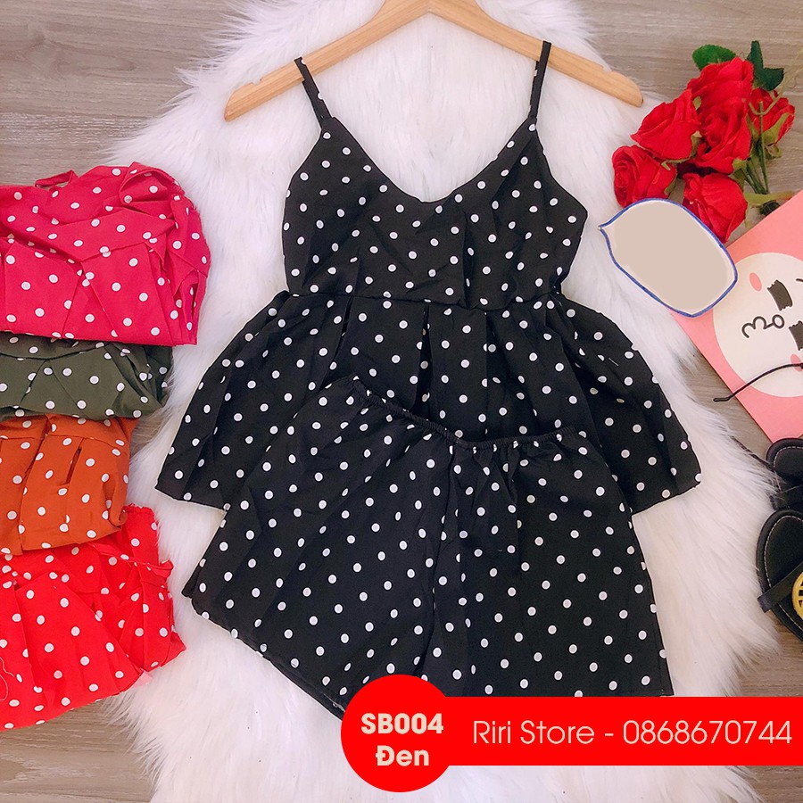 Set dây chấm bi| Riri store | Shopee Việt Nam