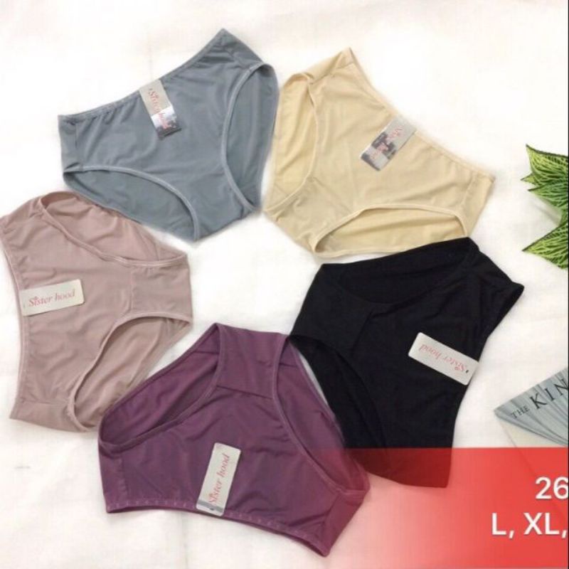 Quần lót nữ bigsize siêu mền mịn, Quần chip nữ thun điều hòa bigsize Thái Lan Sister hood 262 ...