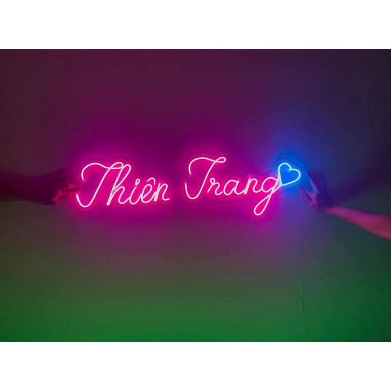 [GIÁ 1 CHỮ CÁI] Đèn Led Neon Chữ Cái Theo Tên Tùy Chọn | Led Neon Chữ ...