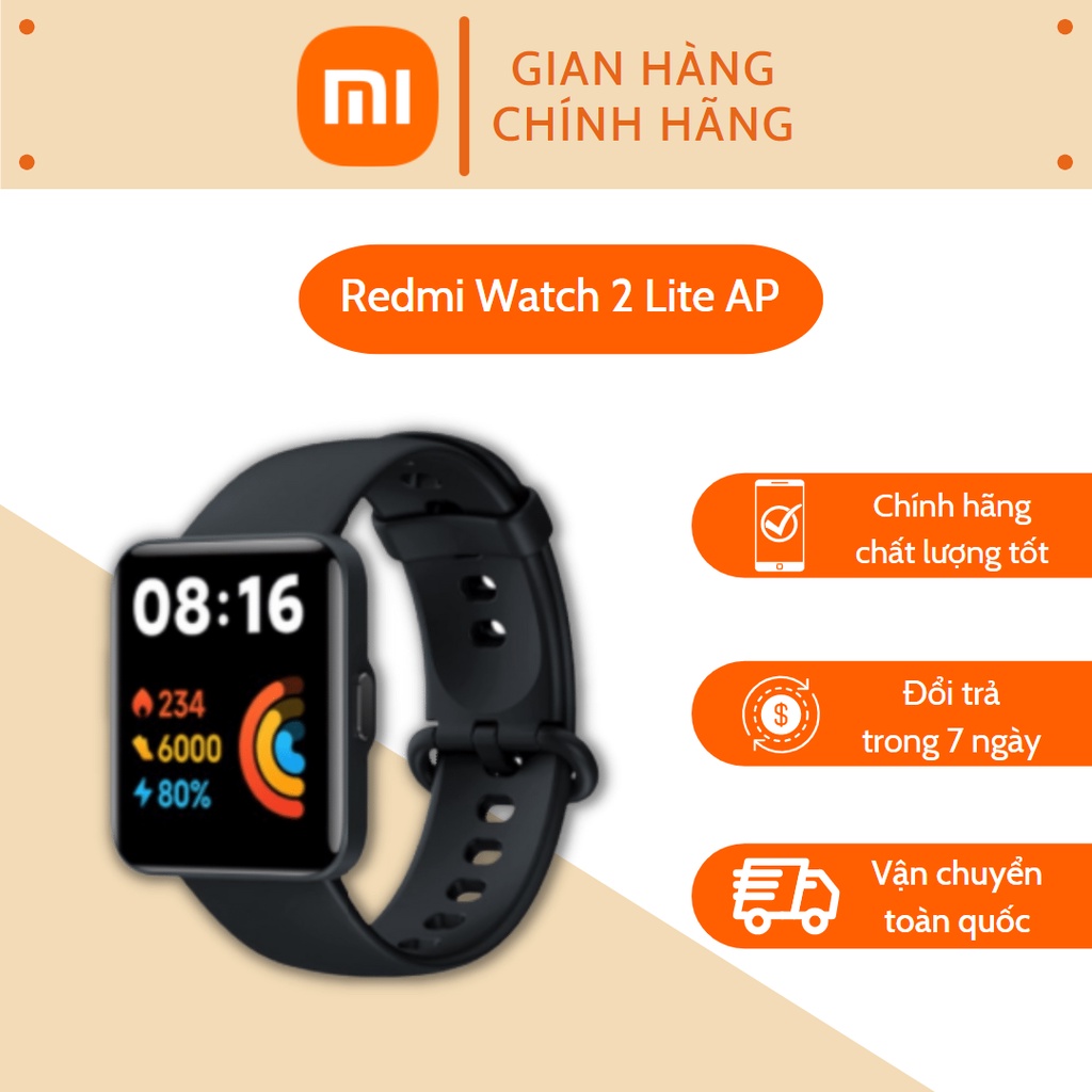 Đồng hồ thông minh Xiaomi Redmi Watch 2 Lite - XiaoMi Smart Watch Lite ...