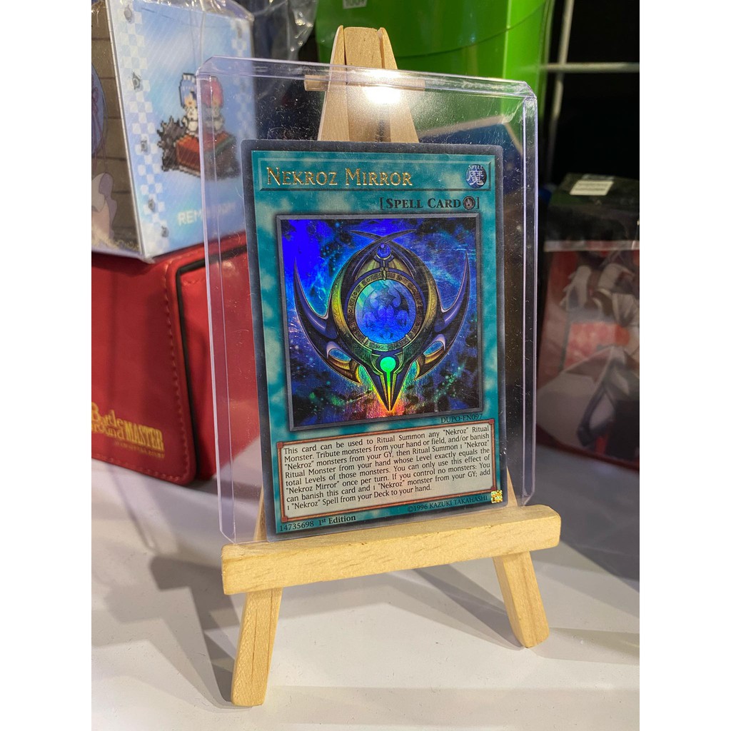 Lá bài thẻ bài Yugioh Nekroz Mirror - Ultra Rare - Tặng bọc bài nhựa ...
