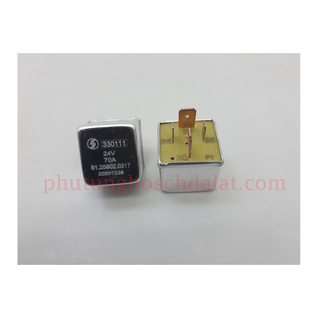 ROLE RELAY KIA HUYNDAI 4 CHÂN 24V 70A 2 CHÂN TO 2 CHÂN NHỎ CHÍNH HÃNG ...