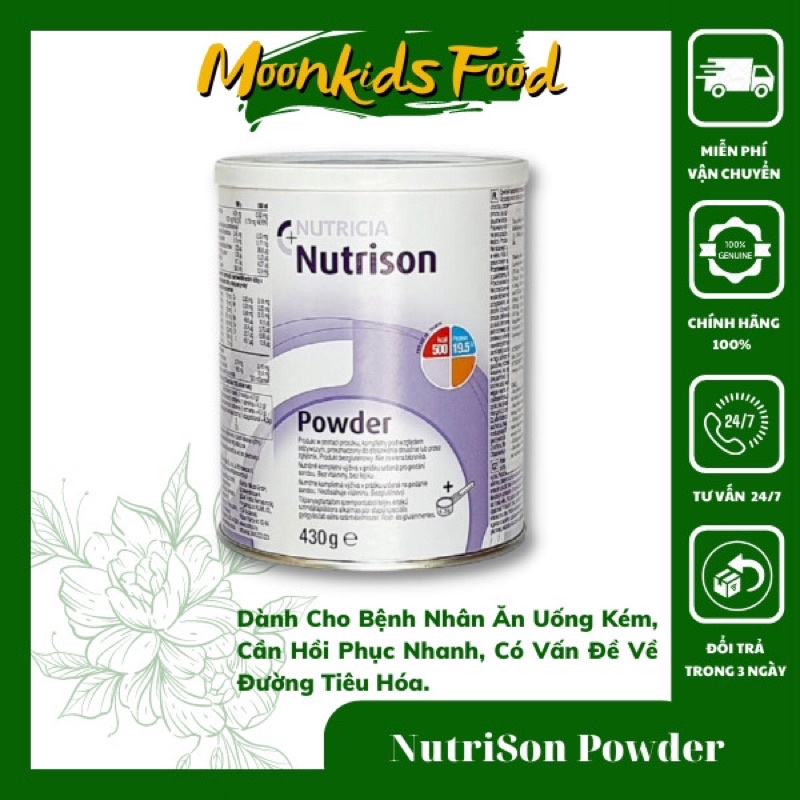 Sữa Nutrison Powder Hộp 430g Dành Cho Người Sau Mổ, Người Già, Người Có ...