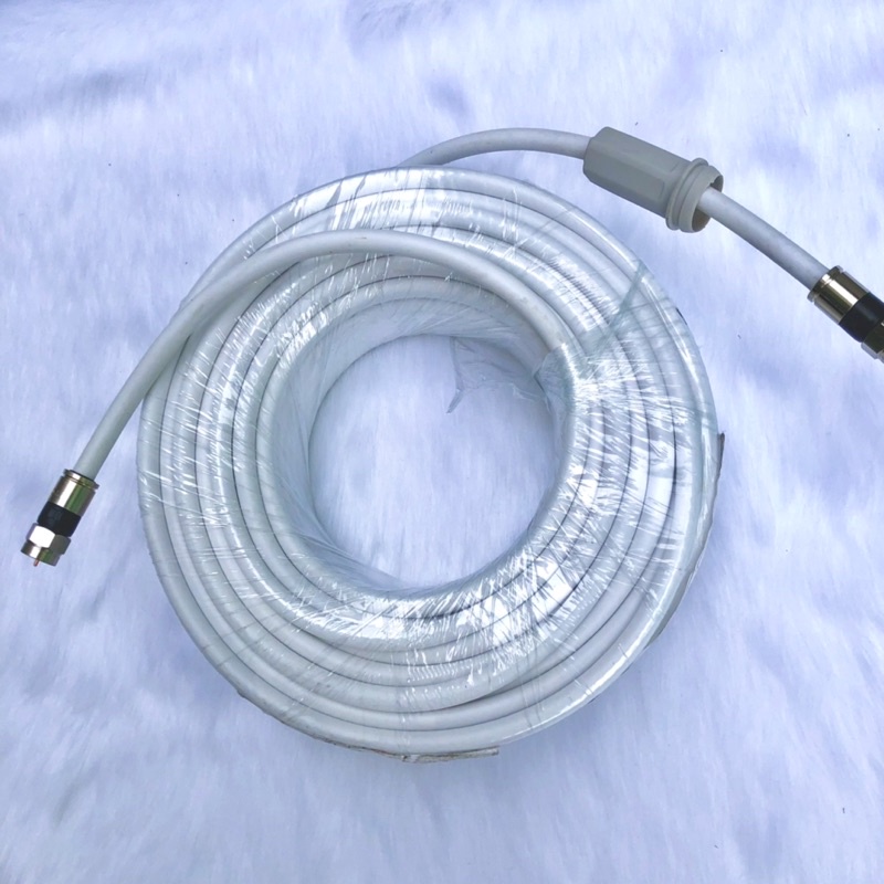 Dây cáp TV đồng trục GR6 dài 5M -10M -15M-20M Bấm sẵn 2 đầu rắc -Dùng để kết nối ăng ten ,chia ...
