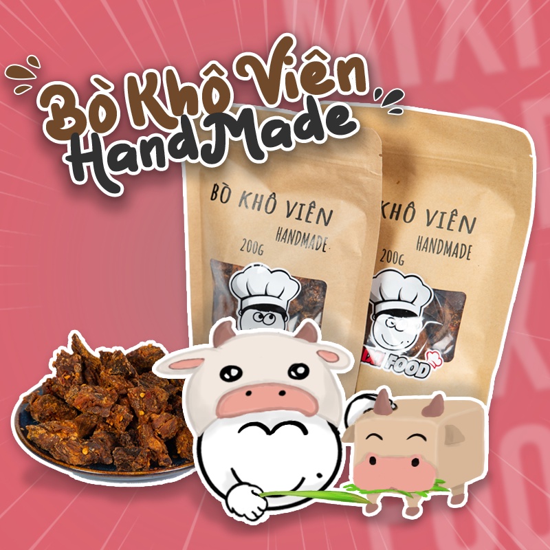 [HN - CHÍNH HÃNG] Bò khô viên, MIXIFOOD tuyệt phẩm thịt bò chất lượng ...
