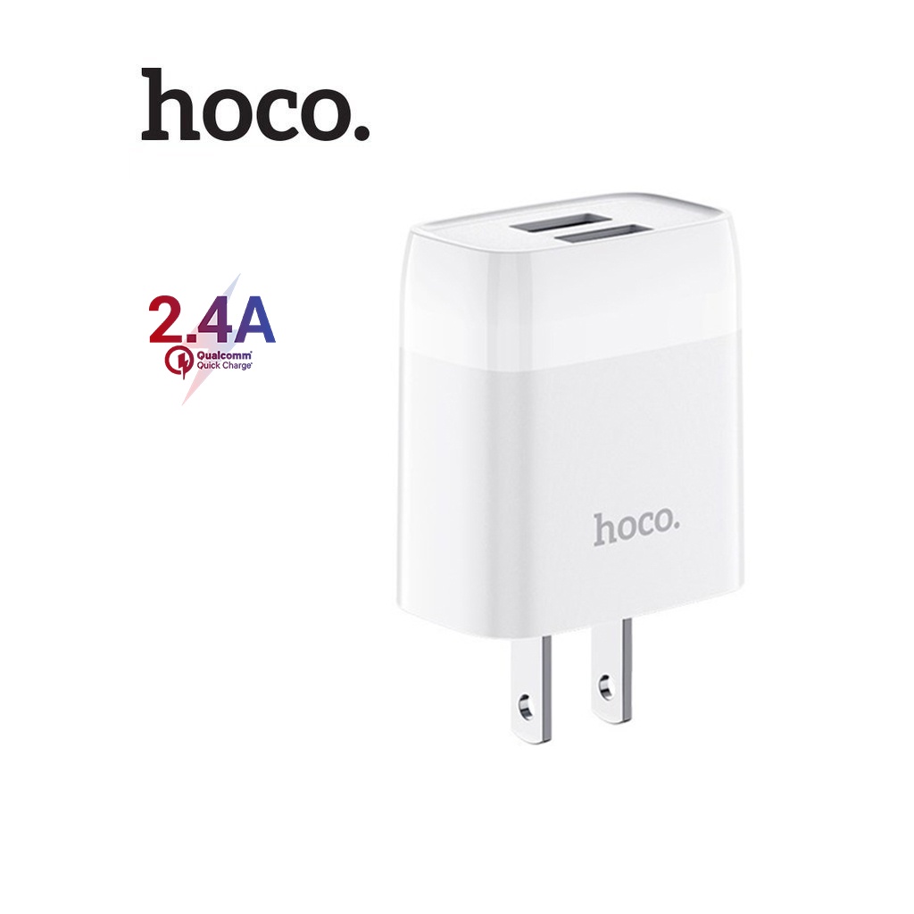 Củ sạc nhanh 2.4A HoCo C73 hai cổng USB sạc nhanh cho nhiều thiết bị ...