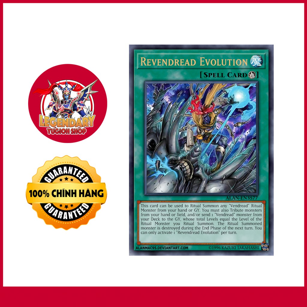 [Thẻ Bài Yugioh Chính Hãng] Revendread Evolution | Shopee Việt Nam