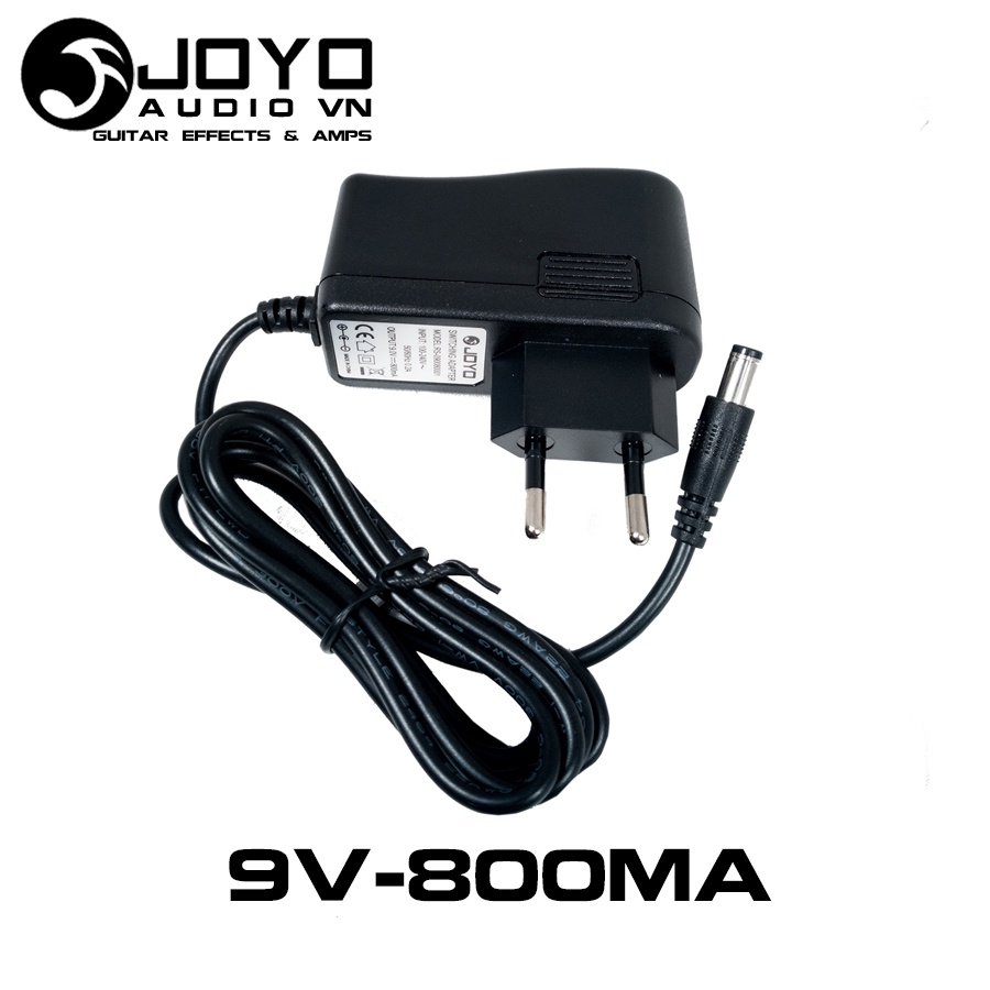 Nguồn Adapter Joyo 9V-800mA Cho Phơ, Effect Pedal, Boss, Zoom, JA-01 ...