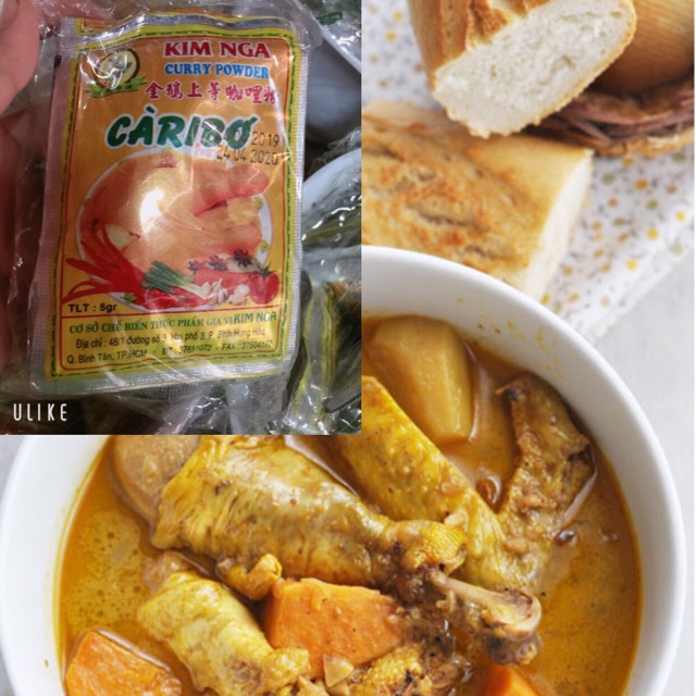 10 gói Bột cà ri bơ Kim Nga gói 5g | Shopee Việt Nam