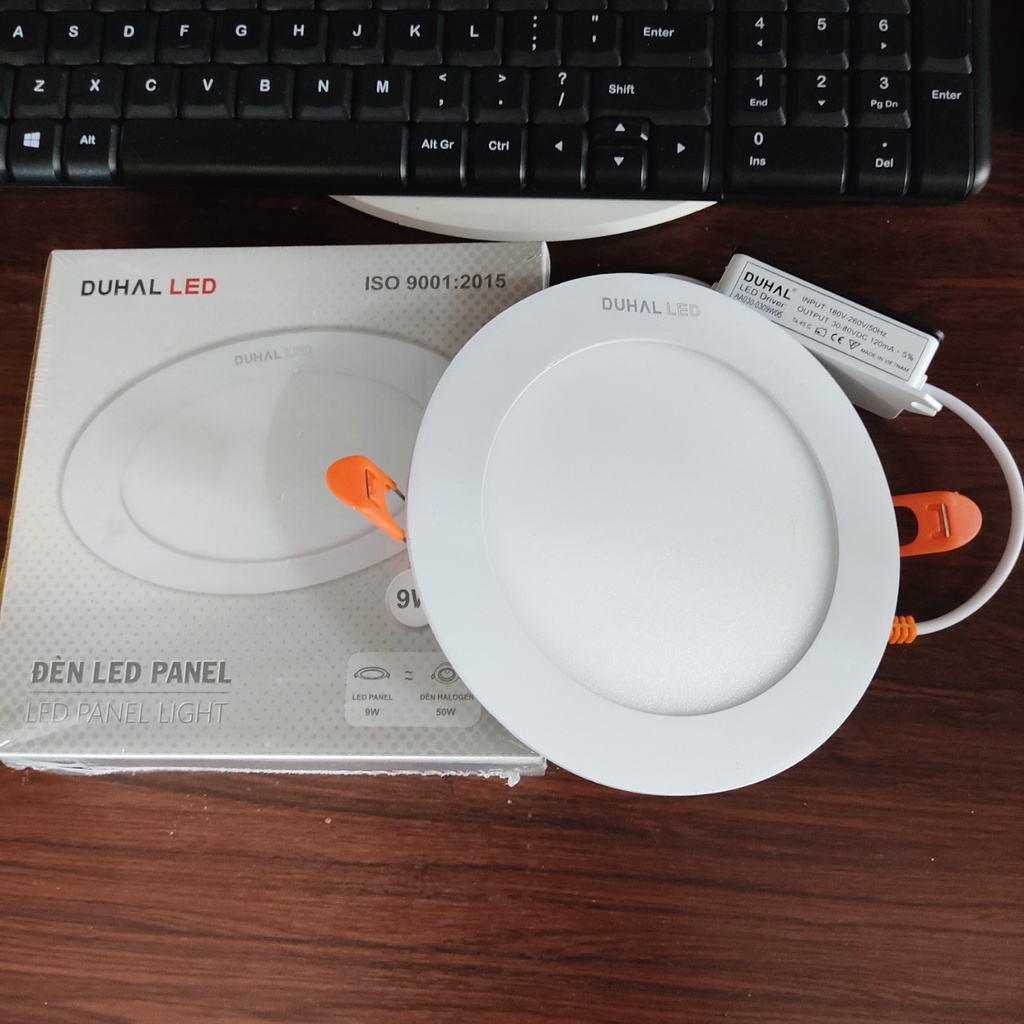 Đèn led âm trần DUHAL 9w - Lổ khoét lắp đặt 130 mm - Hàng chính hãng ...