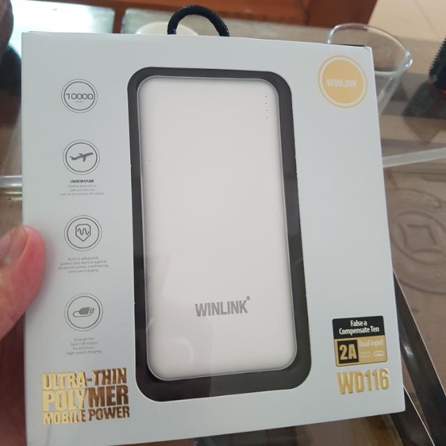 Sặc dự phòng winlink 10.000 mAh chính hãng | Shopee Việt Nam
