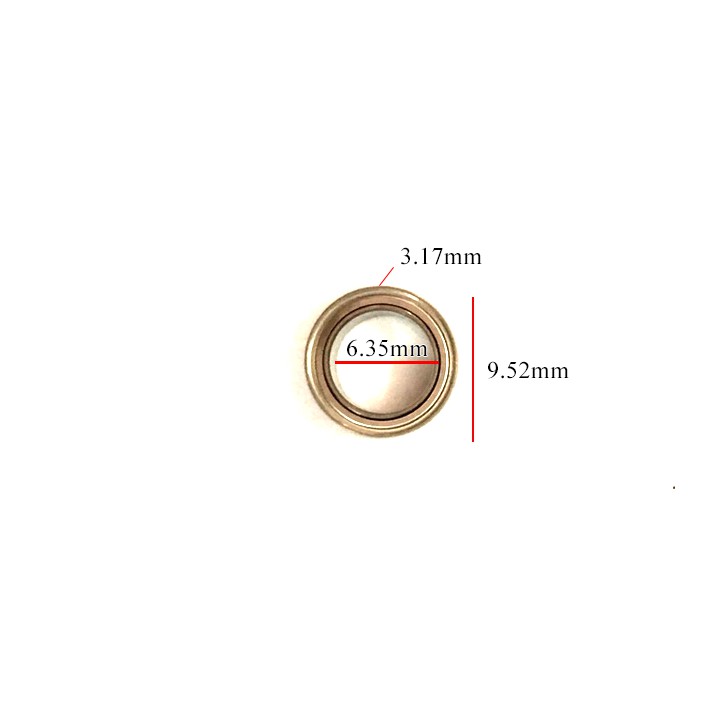 Vòng Bi Trục 6.35mm 6.35x9.52x3.17mm R168zz | Shopee Việt Nam